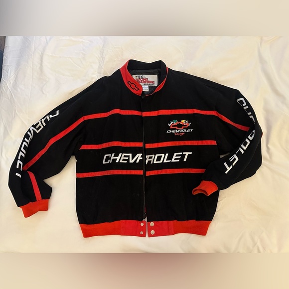 Jackets & Coats | Nascar Chevrolet Vintage Racing Jacket Euc | Poshmark